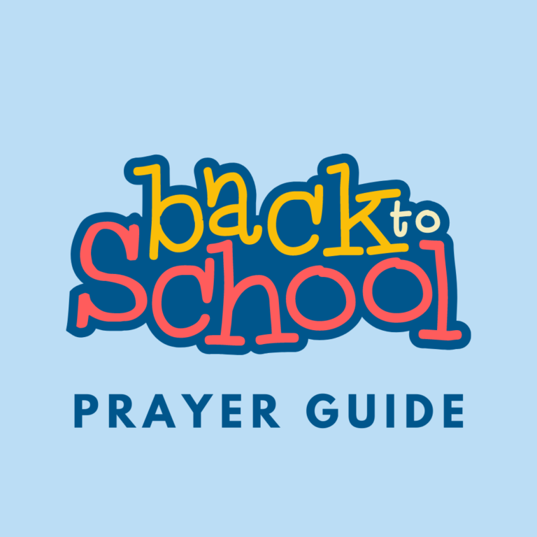 Back to School Prayer Guide – Equip Family